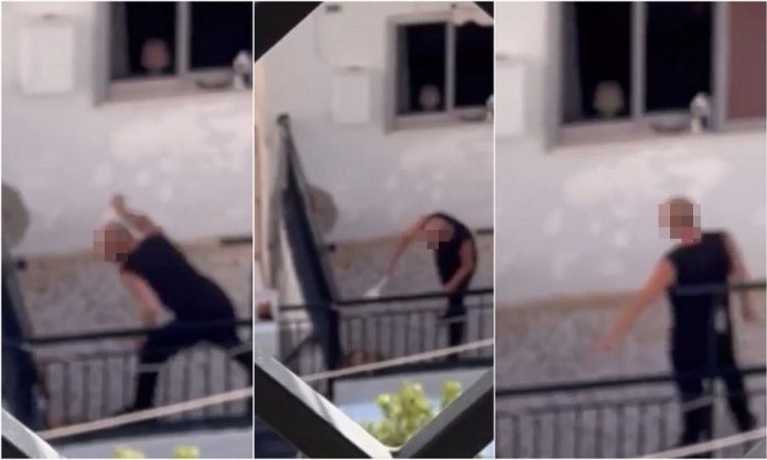 Πέραμα Αττικής: Σοκάρει ο άνδρας που χτυπάει με μανία τον σκύλο του στο ...